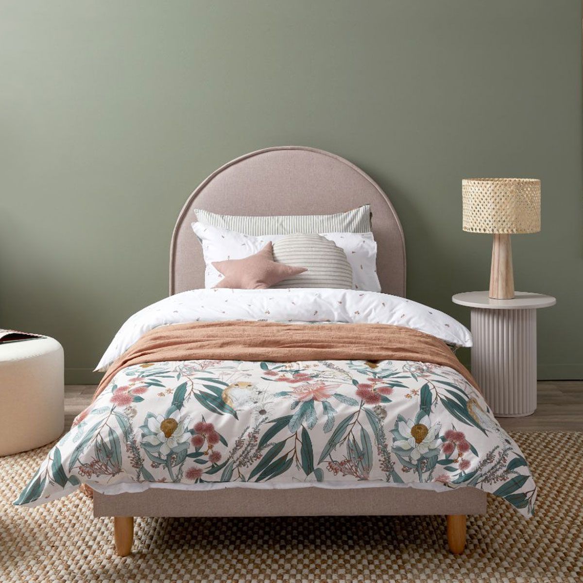 Imogen King Single Bed - Shop Bedroom Furniture At Mocka