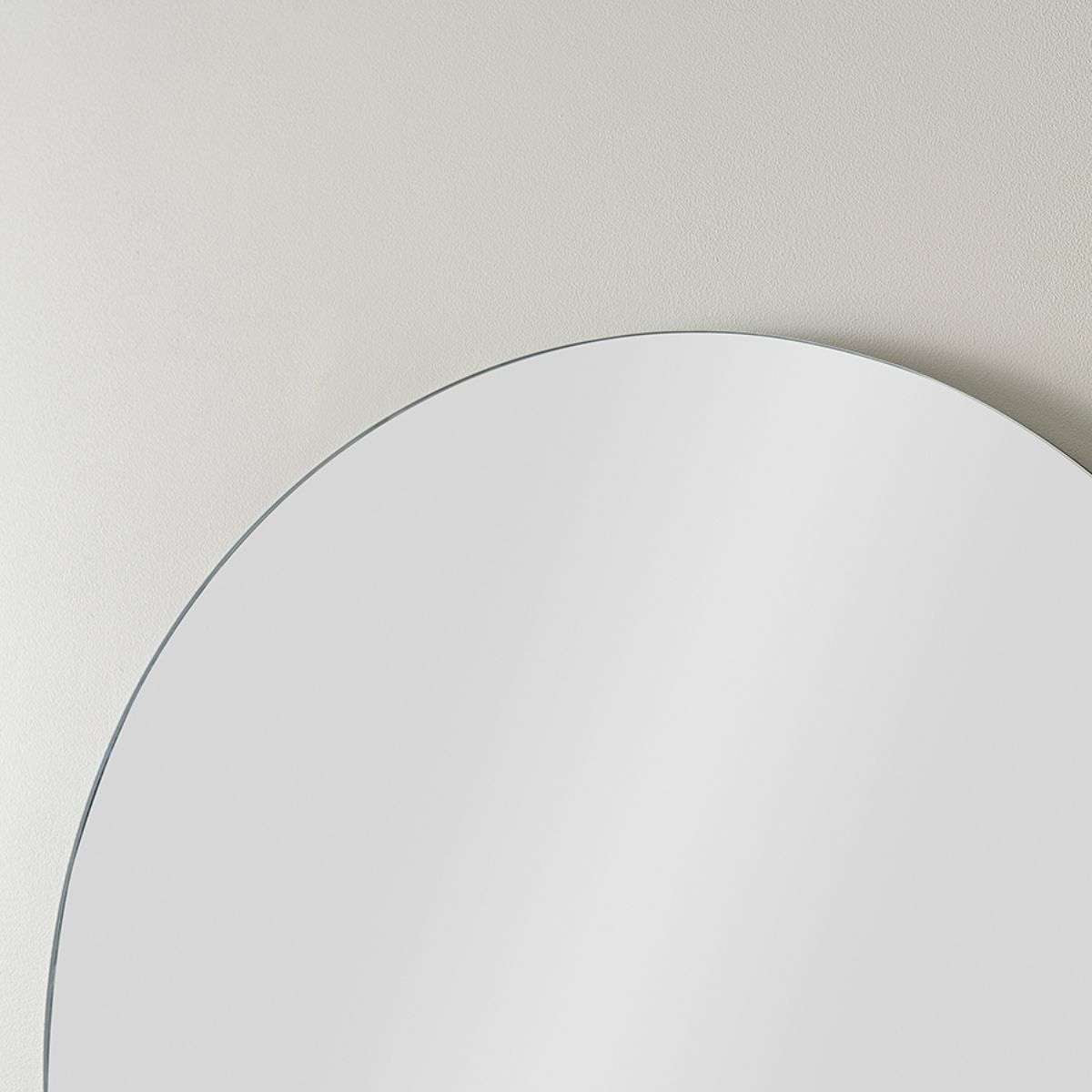 Kalili Frameless Round Mirror | Decor