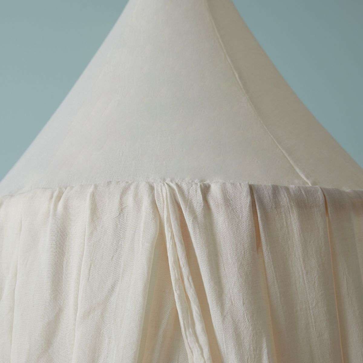 Mocka Linen Look Canopy - Oatmeal | Kids Playtime