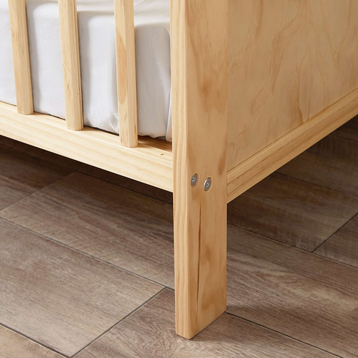 Aspiring Classic Cot - Natural | Baby Cots | Nursery | AU