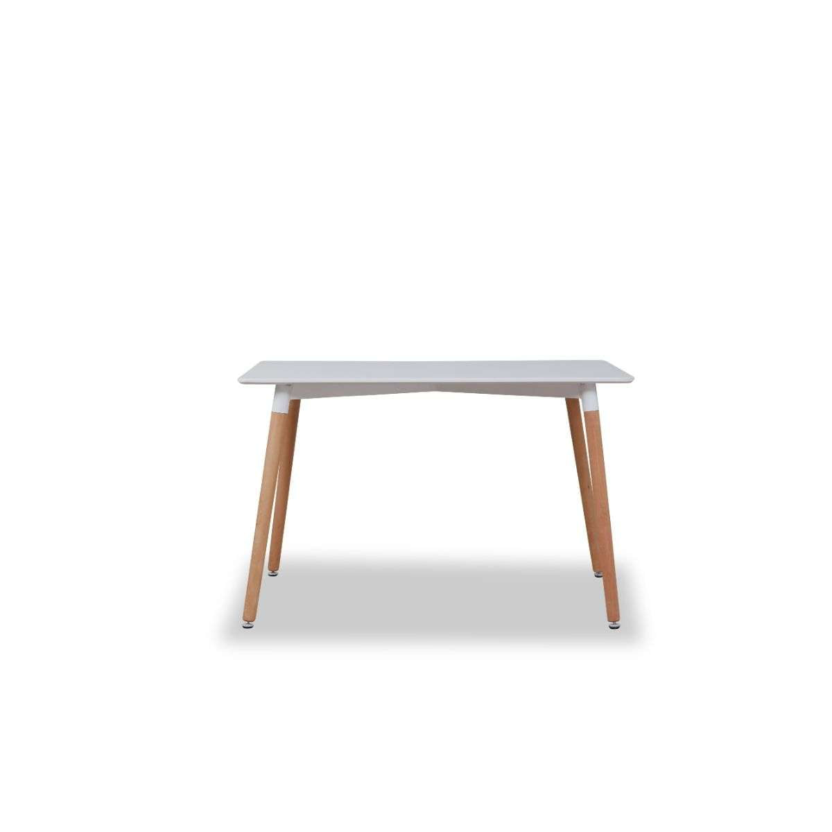 Contemporary 4 Seater Dining Table White | Dining Furniture