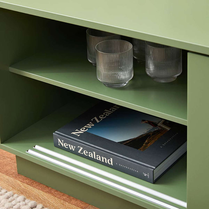 Eros Entertainment Unit - Sage Green | Home Furniture