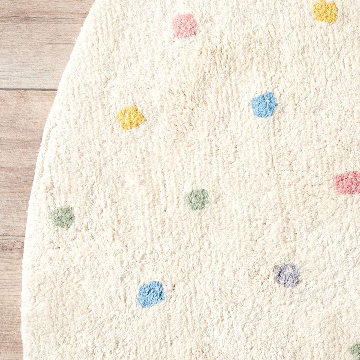 Addy Round Spot Rug - Multi | Decor