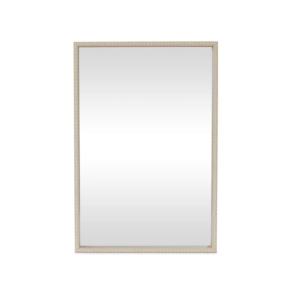 Bobbin Mirror - Rectangle in Natural