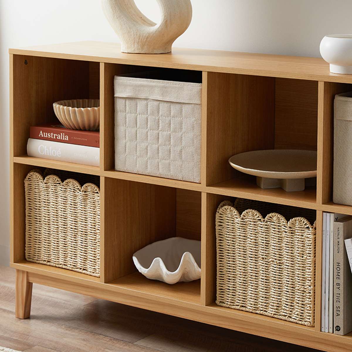 Watson 8 Cube Storage Unit Natural | Ample Space | Mocka