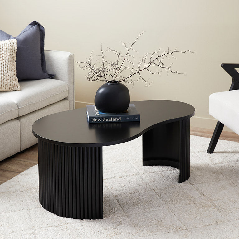 Eve Pebble Shaped Coffee Table - Modern Elegance