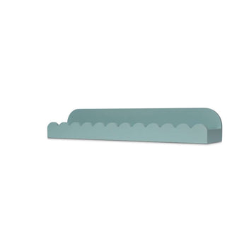 Sarah Scalloped Wall Shelf - Sage Green | Mocka