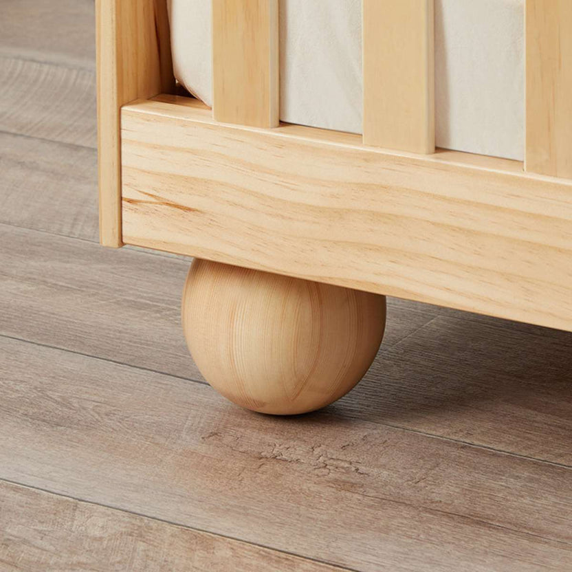 Blake Cot - Natural | Convertible Baby Bed | Mocka