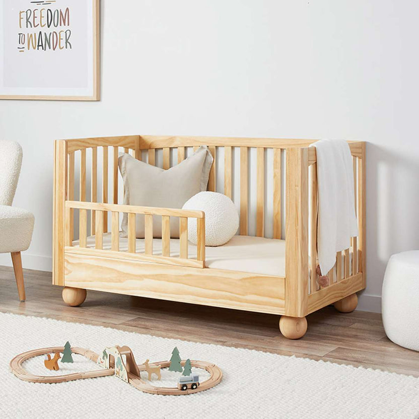 Blake Cot Toddler Bed Half Frame - Natural | Mocka