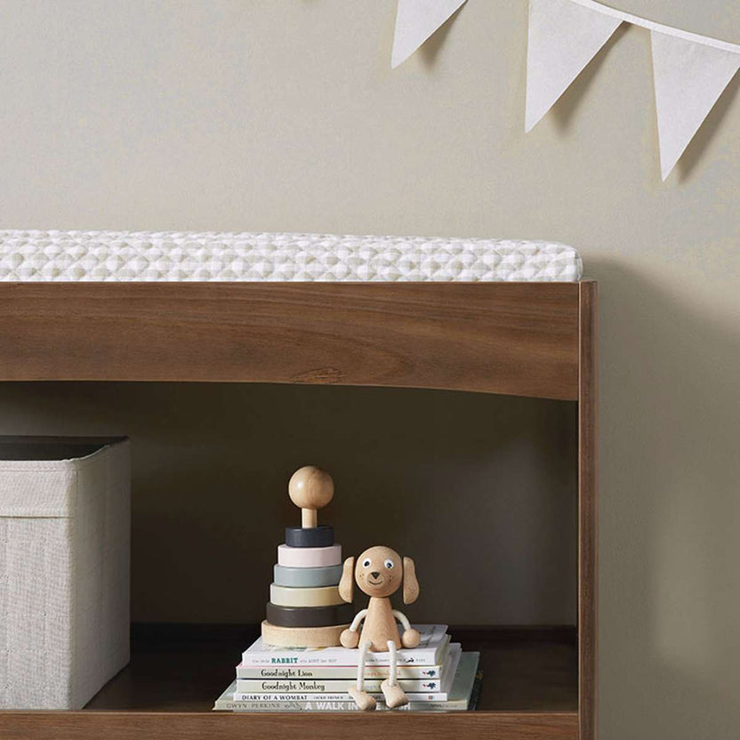 Blake Change Table: Stylish Nursery Storage Solution | Mocka