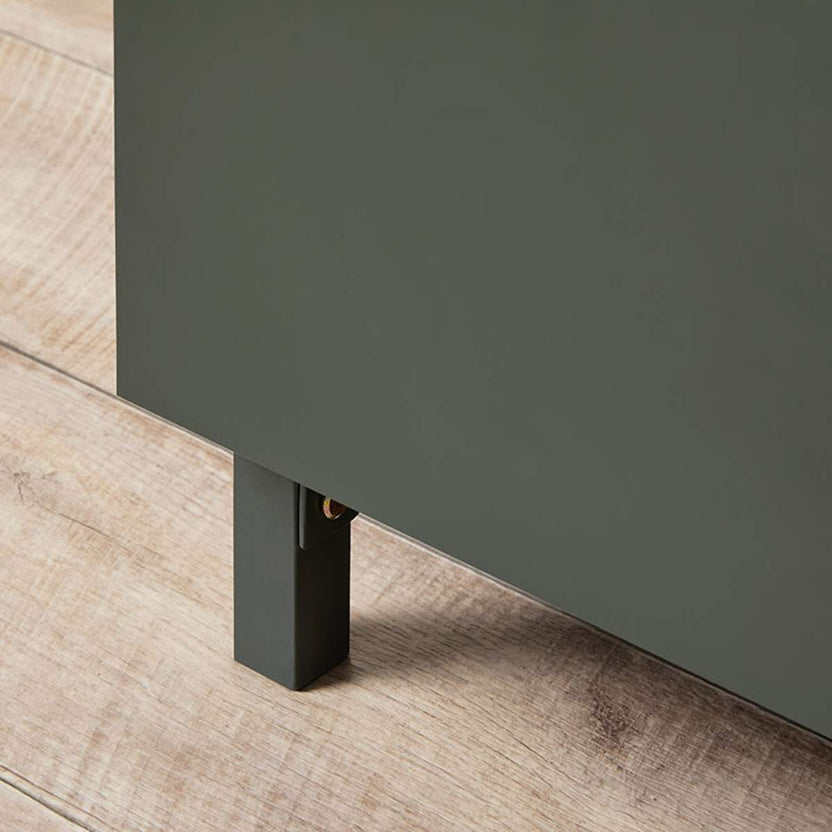 Murphy Entertainment Unit Green/Natural - Stylish Storage | Mocka