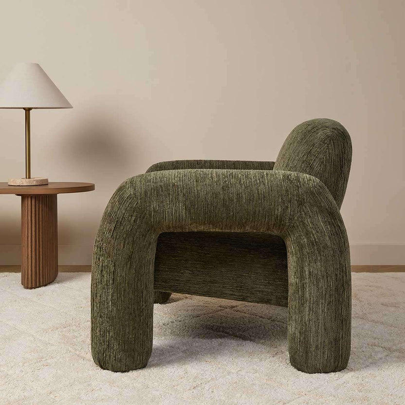 Felix Occasional Chair - Dark Green | Mocka