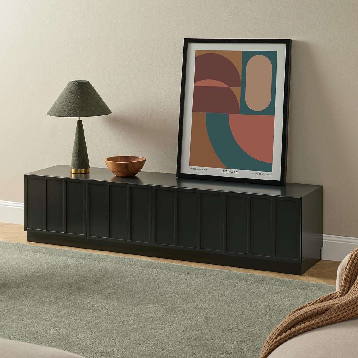 Mason Entertainment Unit - Slate | Modern Style | Mocka