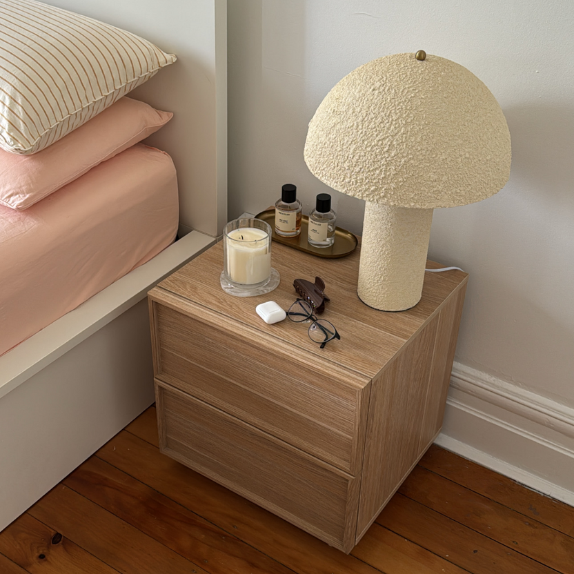 Osaka Bedside Table - Natural